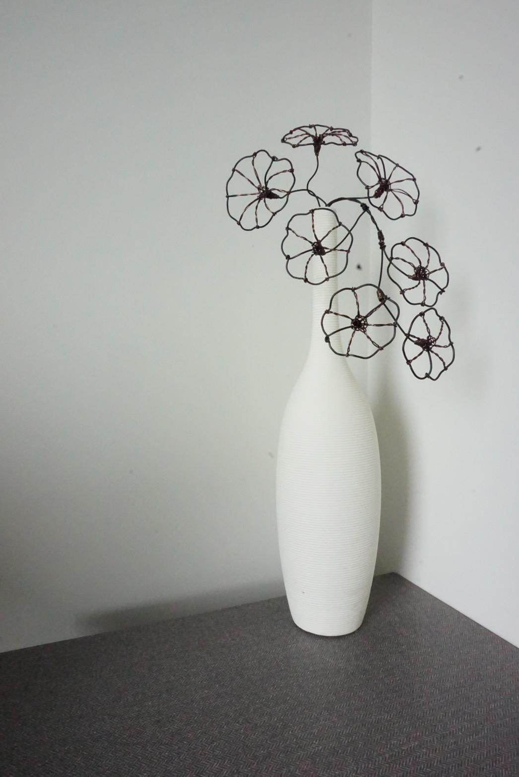Minimalist Wire Stephania Leaves Handmade Decorative Nordic-style Stem ...