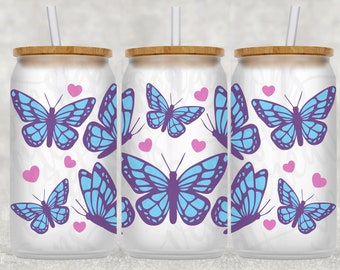 Power Puff Girls Glass Wrap, 16 Oz and 20oz Glass Can Wrap PNG, Glass ...