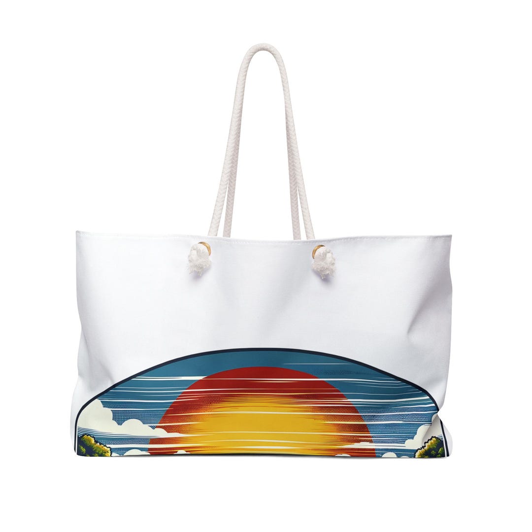 Weekender Bag Catch of the Day Oversized Weekender Bag Durable 24x13 ...