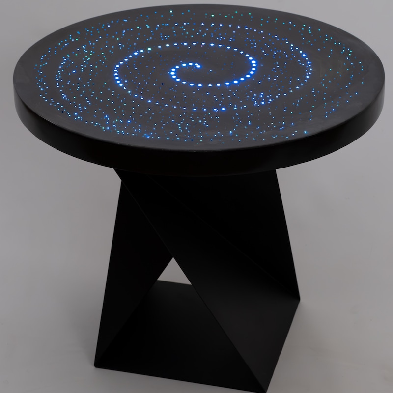 Led Resin Table - Etsy