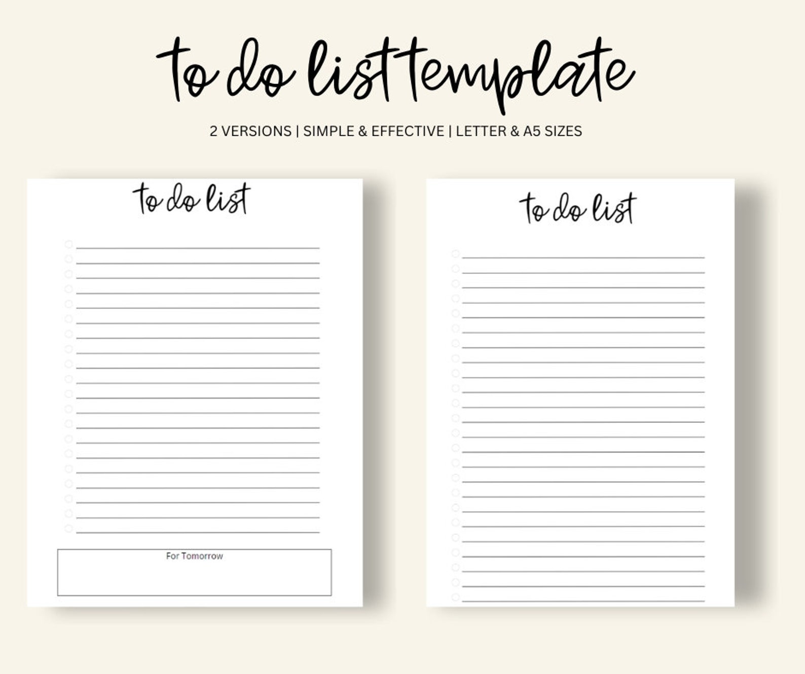 To Do List Printable Goal Setting Checklist Printable Task Organizer To ...
