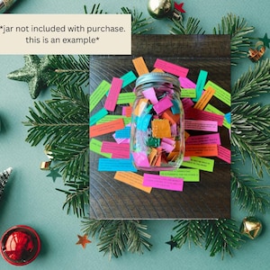 365 DIY Daily Devotional Jar Printable Unique Gift Idea Prayer Cards ...