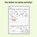 Letter to Santa Packages Christmas Coloring Page Printable Christmas ...
