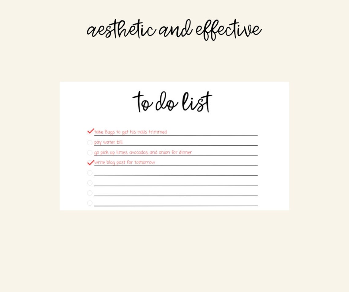 To Do List Printable Goal Setting Checklist Printable Task Organizer To ...