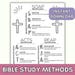 Bible Study Methods Printable SOAP Bible Study ACTS Bible Study REAP ...