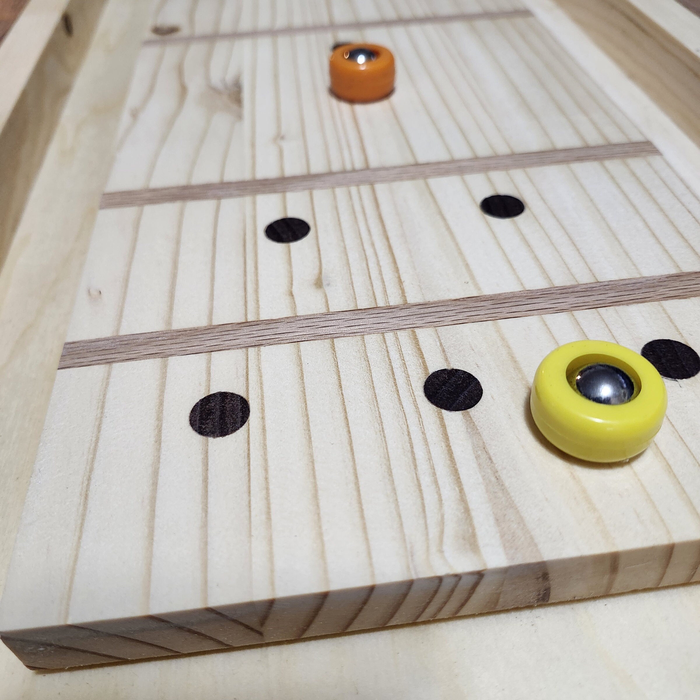 Personalized Tabletop Shuffleboard, Family Fun With Competition. 2-4 ...