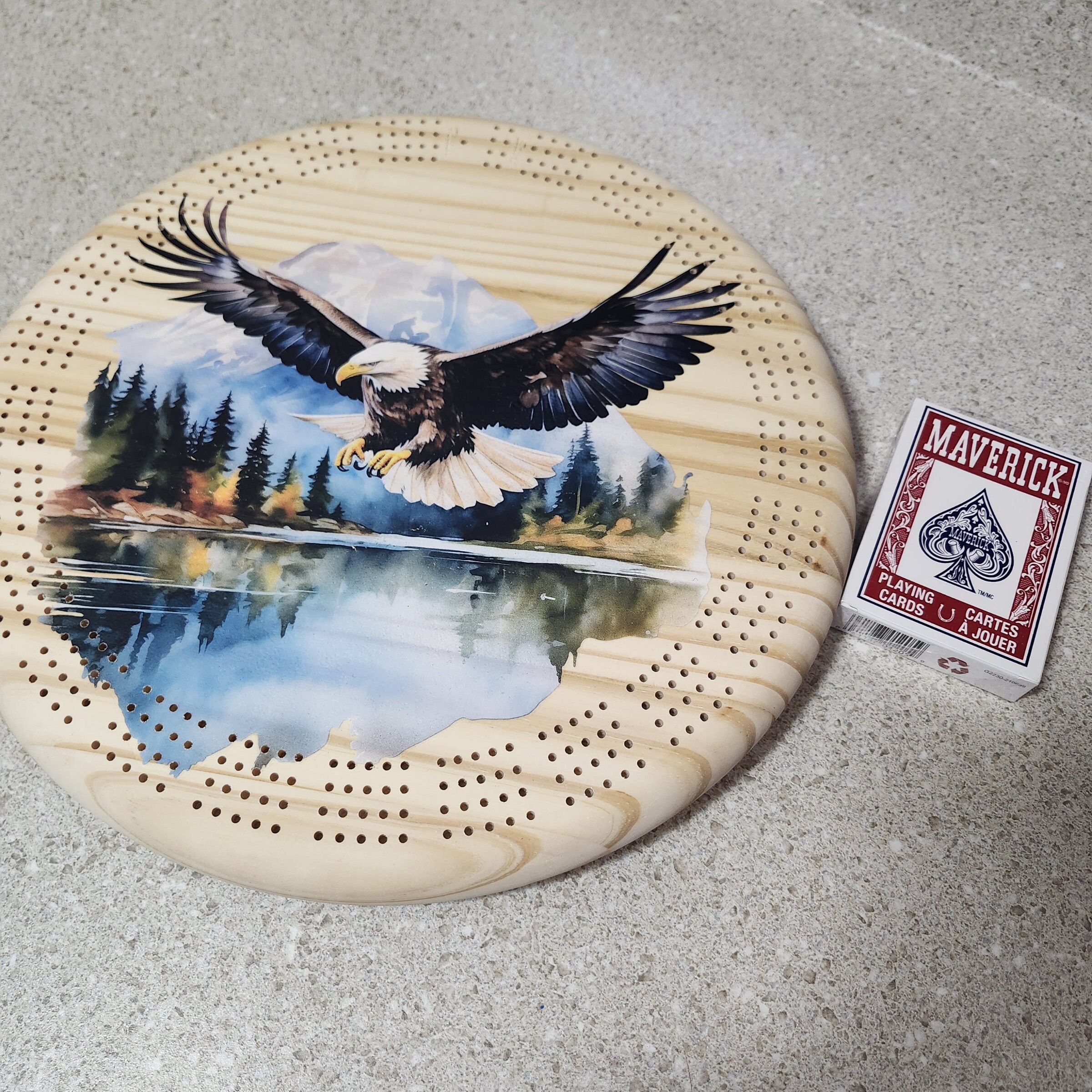 12" Personalized Cribbage Board - Etsy