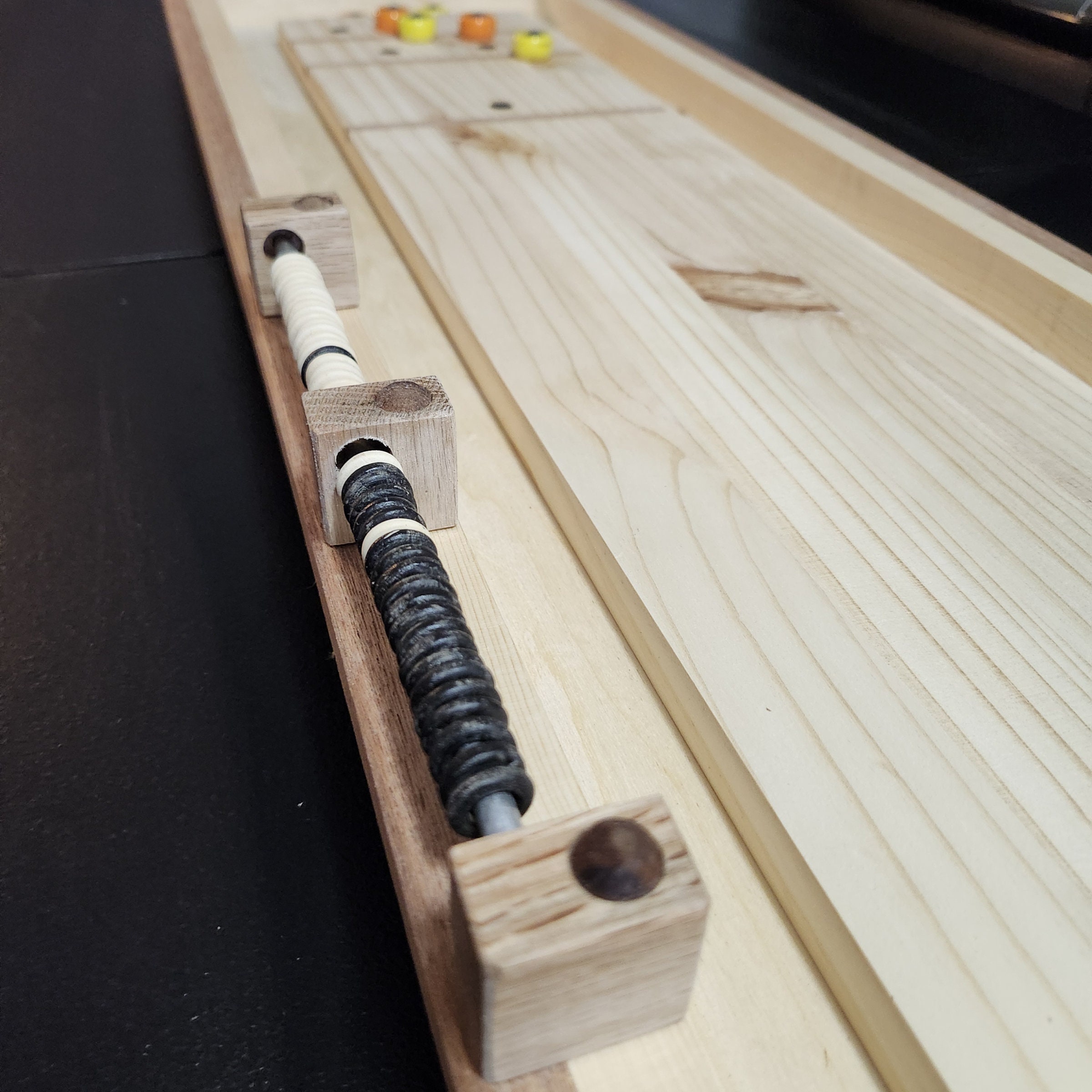 Personalized Tabletop Shuffleboard, Family Fun With Competition. 2-4 ...