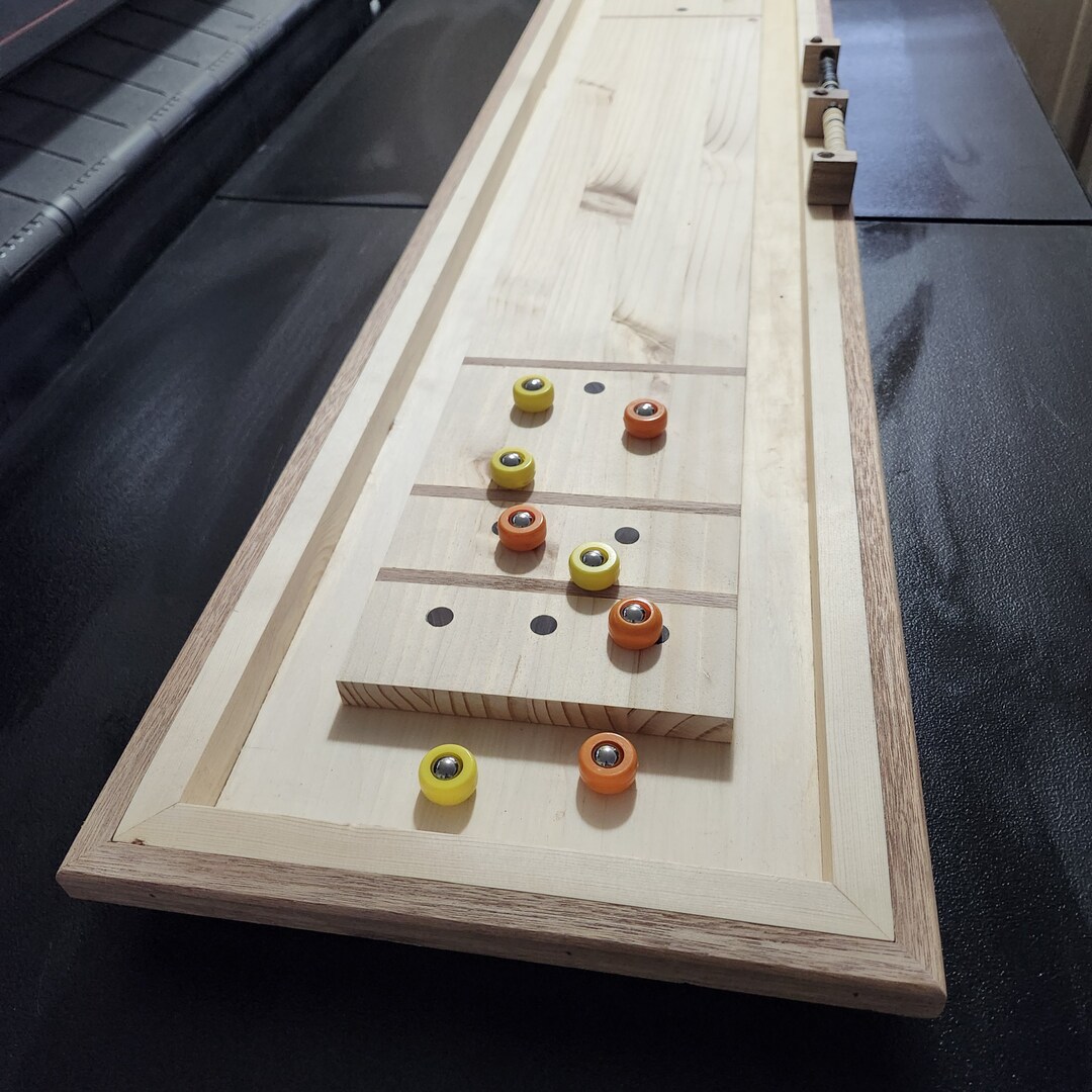 Personalized Tabletop Shuffleboard, Family Fun With Competition. 2-4 ...