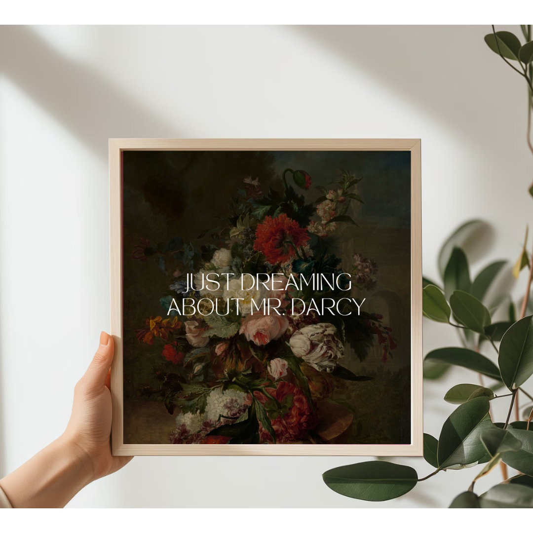 Dreaming About Mr. Darcy, Wall Art, Dreaming About Mr. Darcy Poster ...