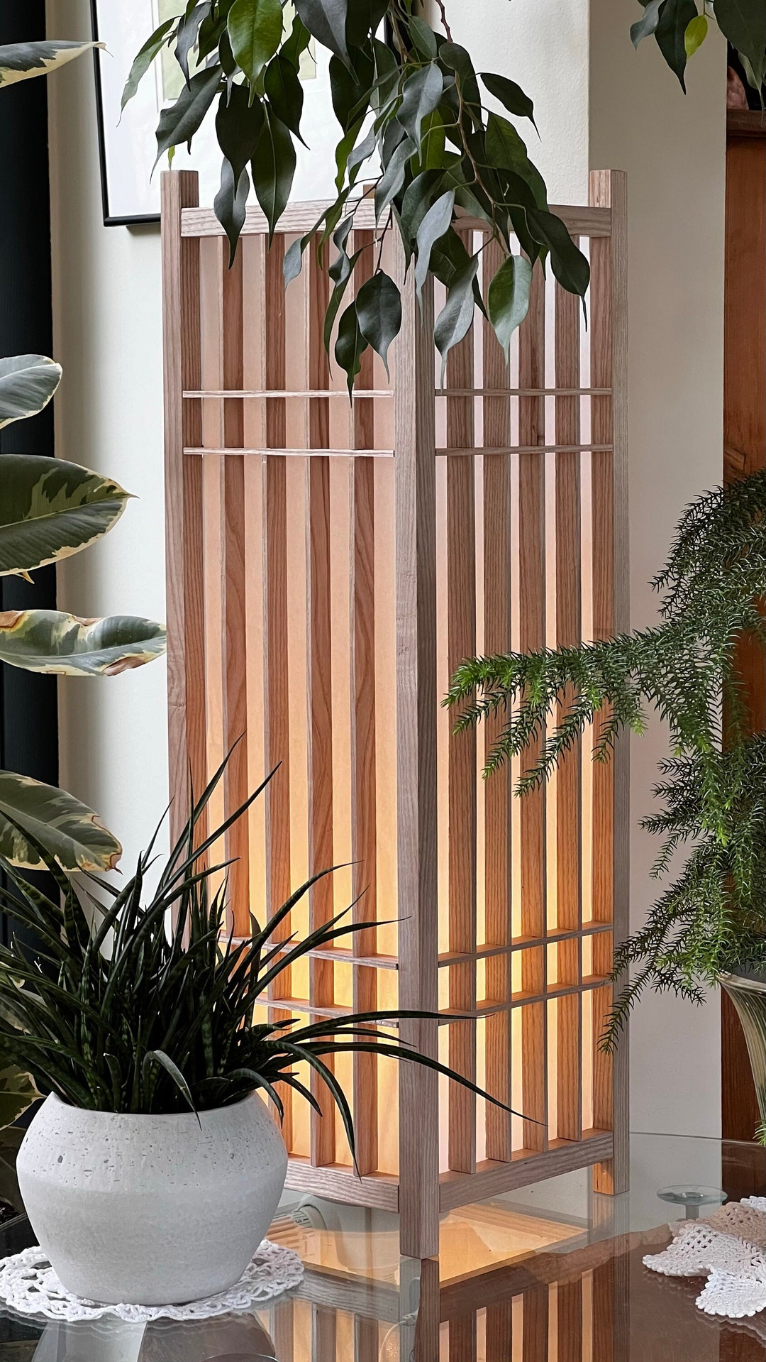 Japanese Shoji Lamp - Etsy UK