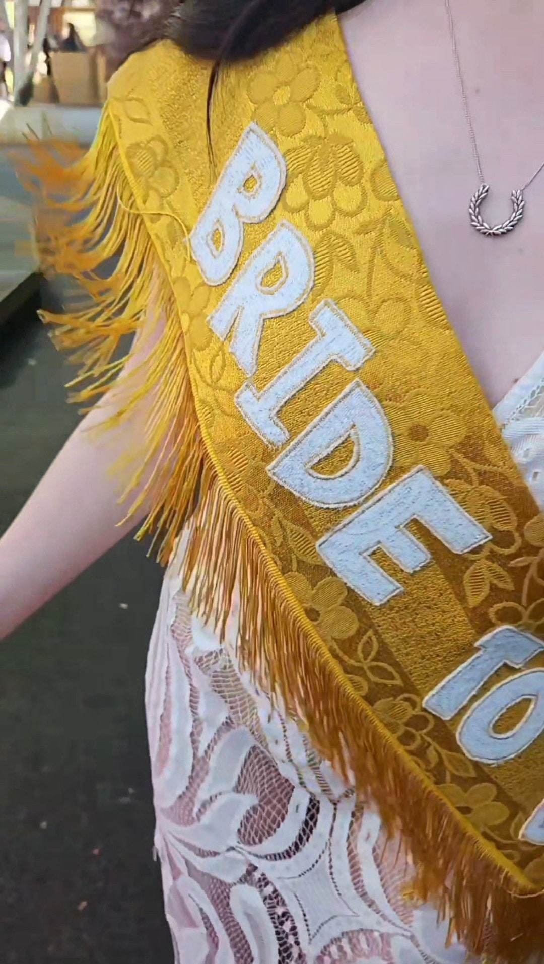 Bespoke Handmade Bridal Sash: Vintage Fabric With Fringe - Etsy