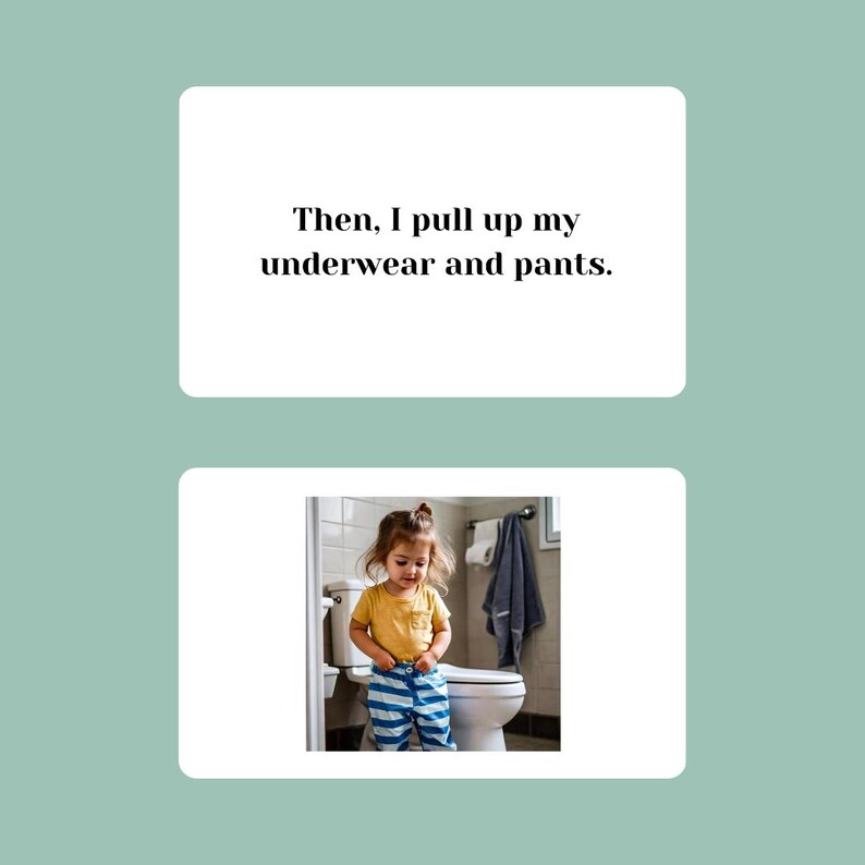 Potty Training Social Story Printable and Customizable - Etsy UK