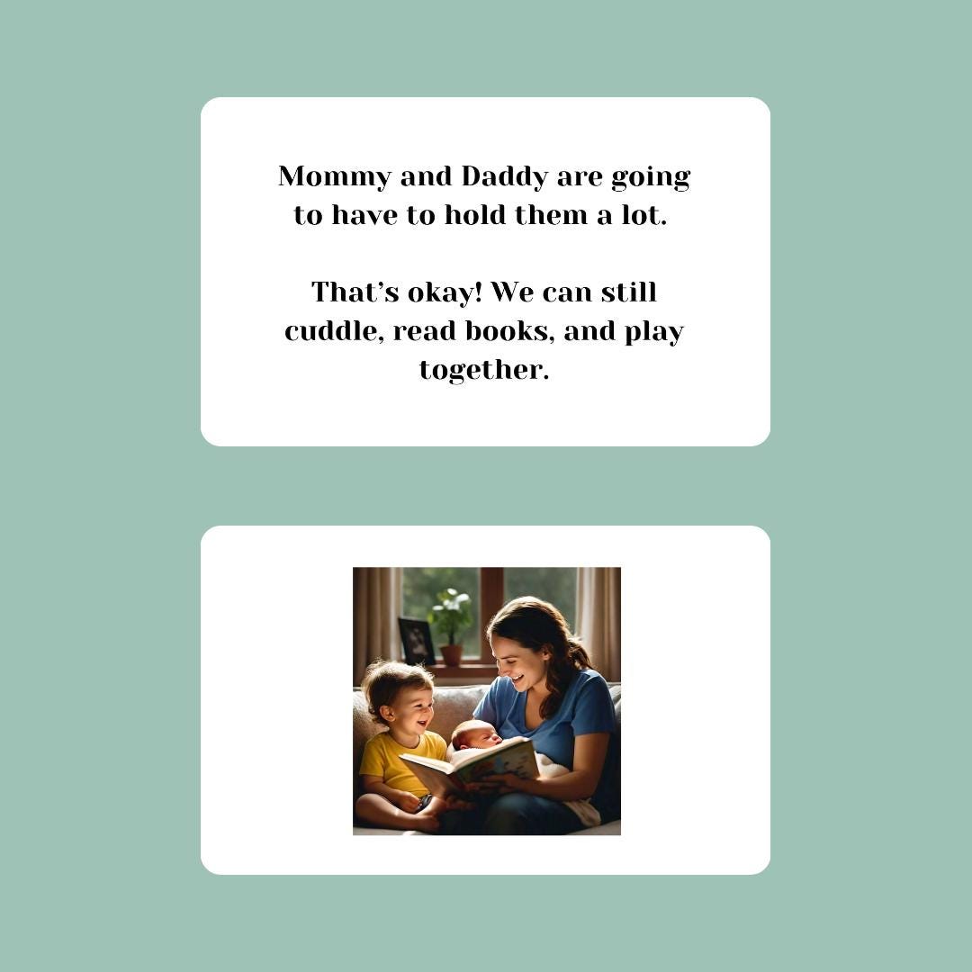 Big Brother Social Story Printable Customizable - Etsy