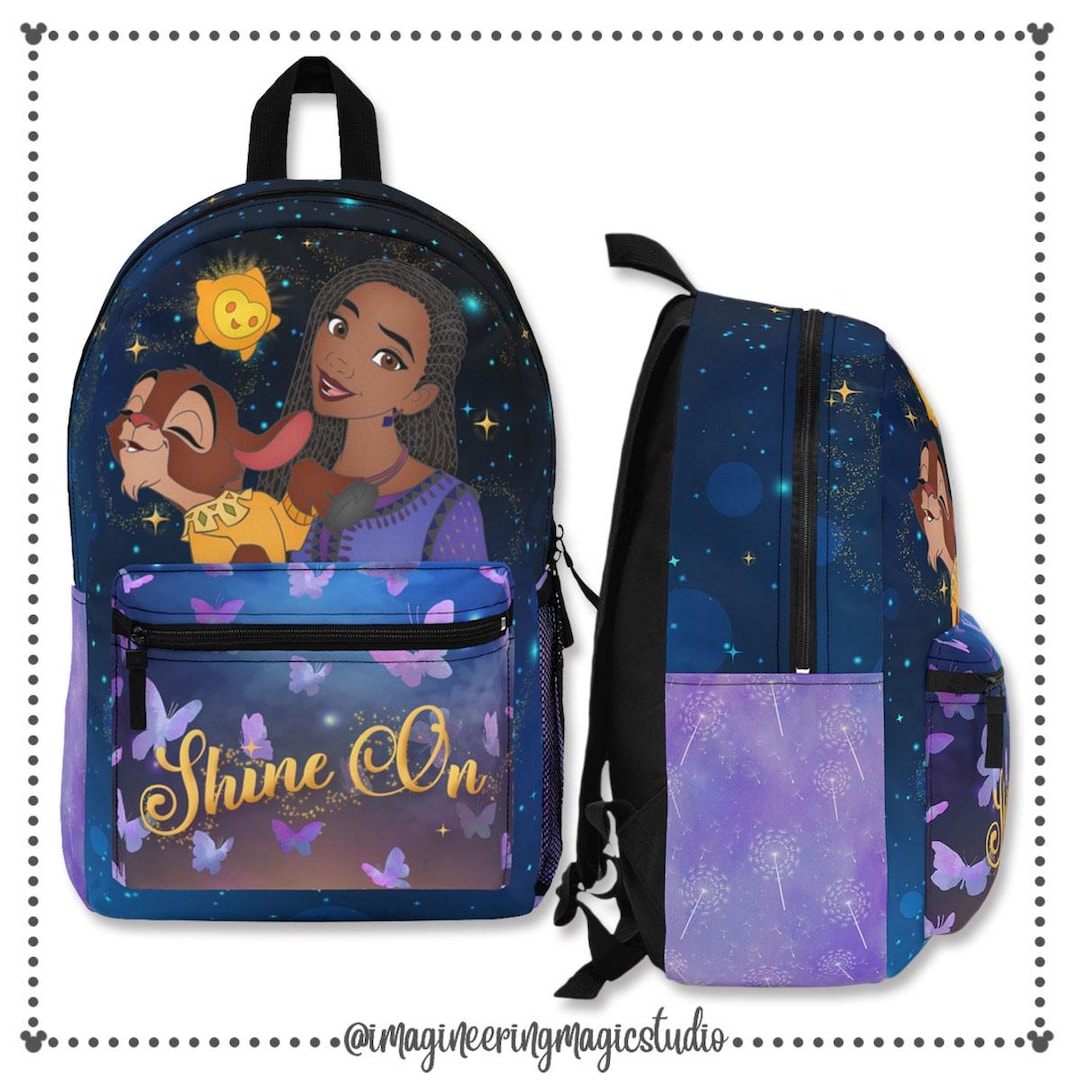 Disney's Wish Backpack, Magical Disney Bag, Asha Travel Backpack ...