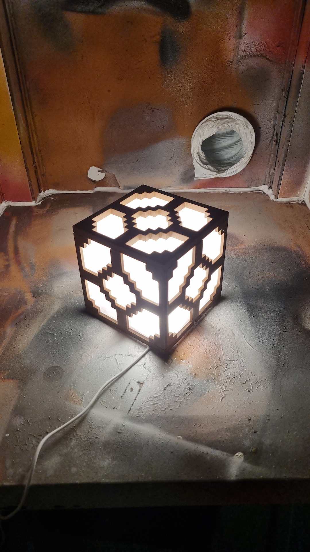 Glowstone Lamp From Minecraft Videogame 3D Printed - Etsy
