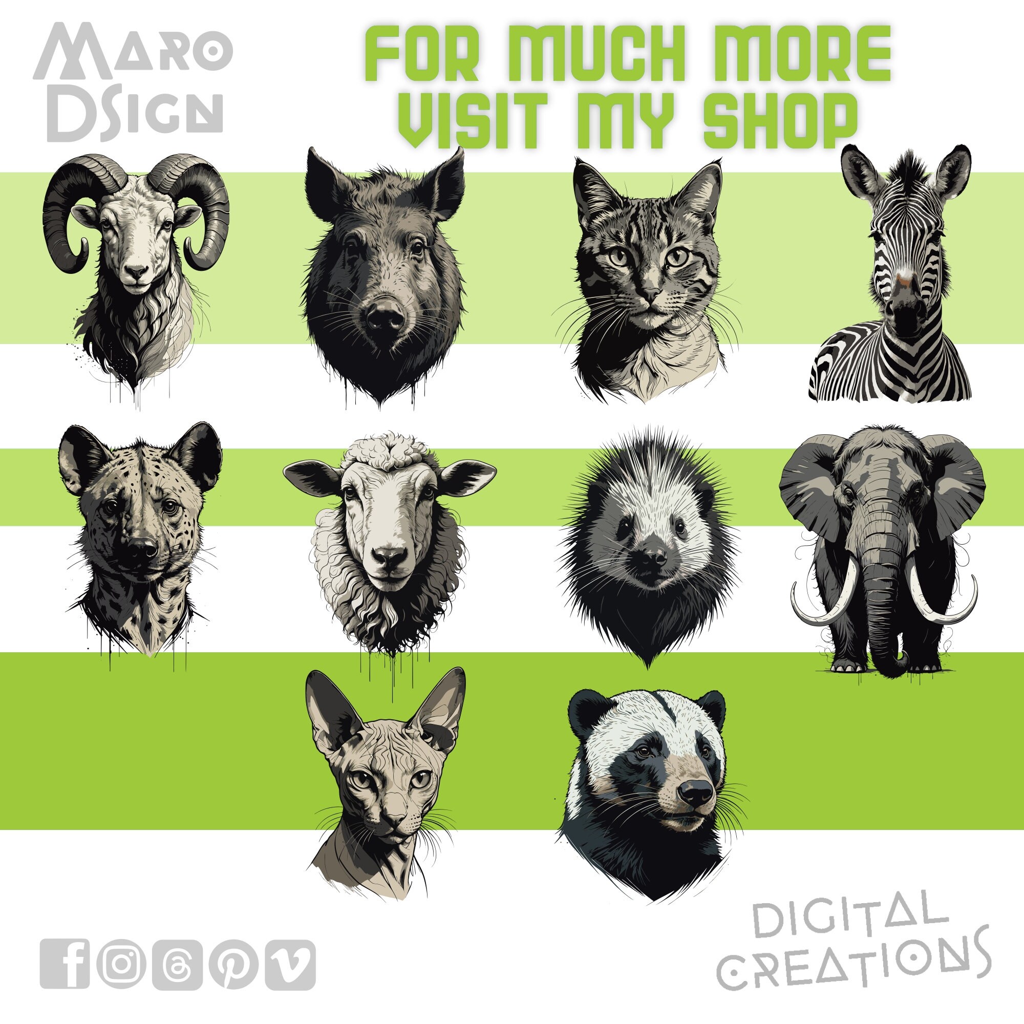 Arctic Fox Portrait – Unique Vector Art for Your Creative Projects and ...