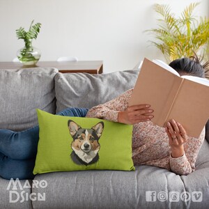 Welsh Corgi Portrait | Cute, Customizable Artwork of the Iconic Short ...