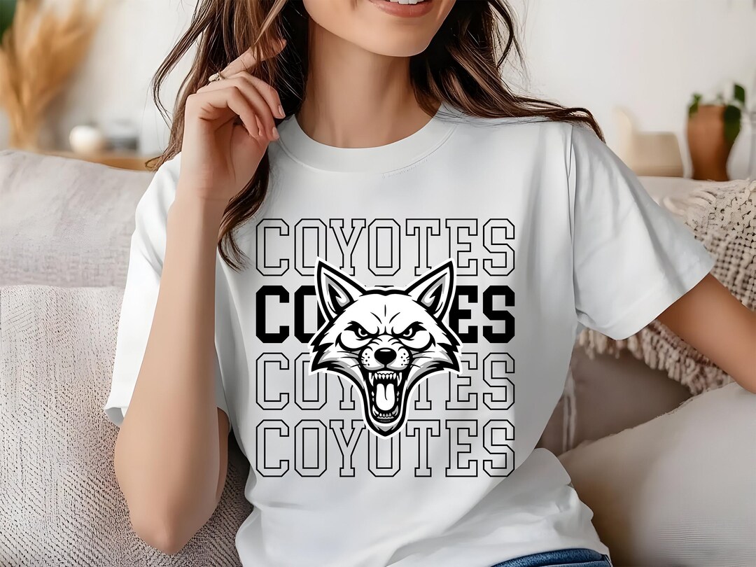 Coyotes Mascot Logo: Bold Sports Team Design (digital Download) - Etsy