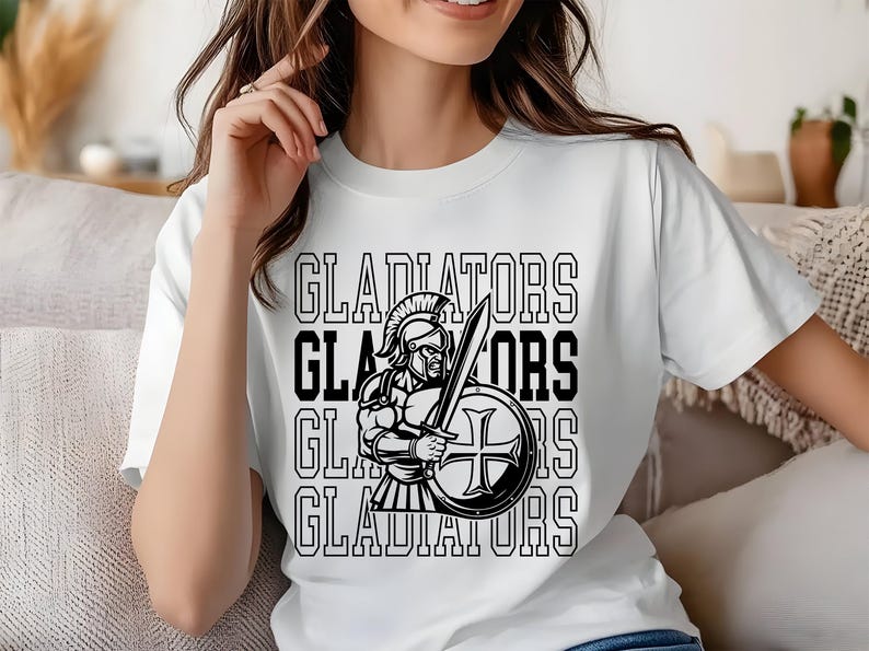 Gladiators Team SVG PNG PDF Ai, Gladiator Helmet College Sports Team ...