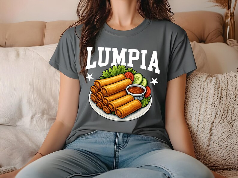 Lumpia PNG: Filipino Spring Roll Clipart, Shirt Design (digital ...