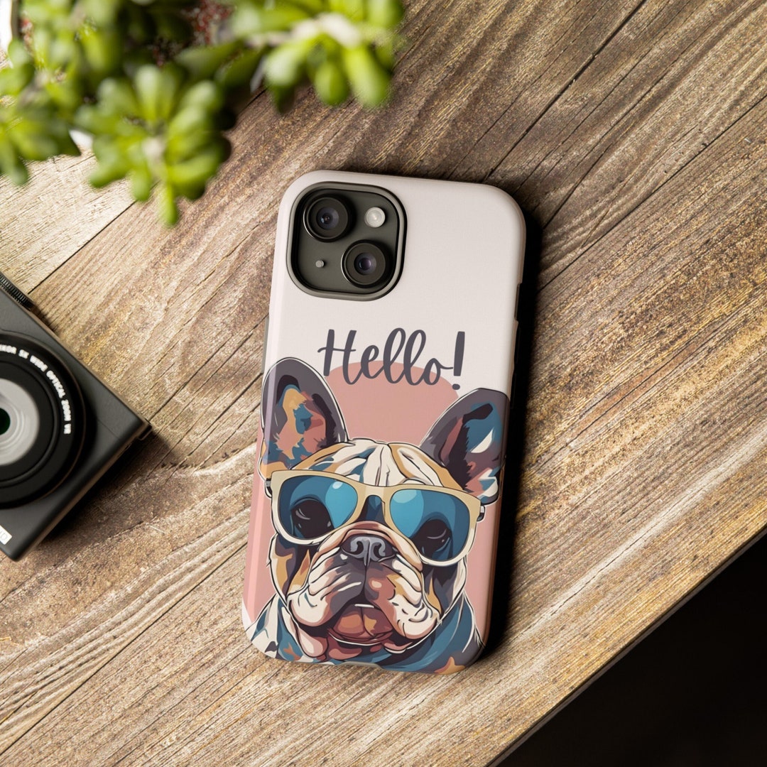 French Bull Dog Tough Phone Cases, iPhone 15,14,13, for Frenchie Lovers ...