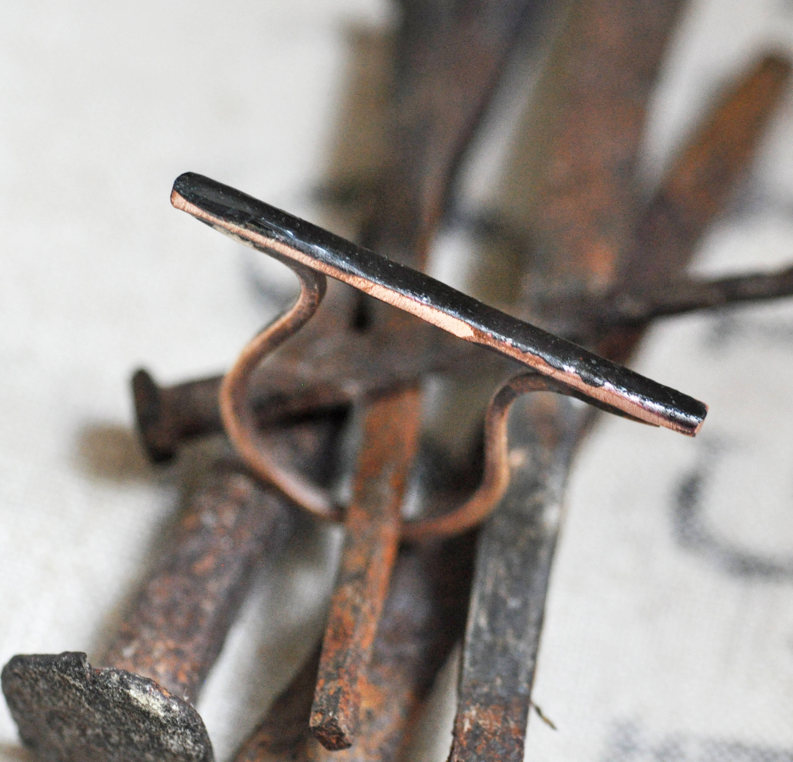 Blacksmith Stacking Ring - Etsy