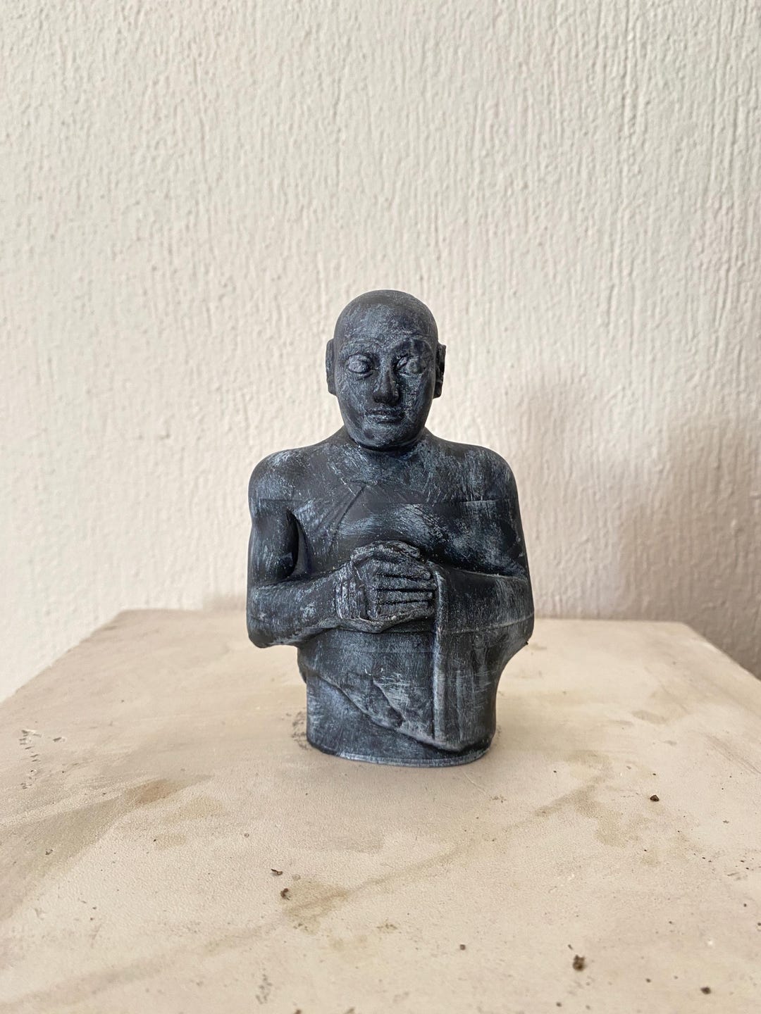 Handmade Sumerian Gudea Statue Replica, Authentic Sumerian Gudea ...