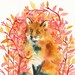 September Fox Limited Edition Archival Fox Art Print of - Etsy