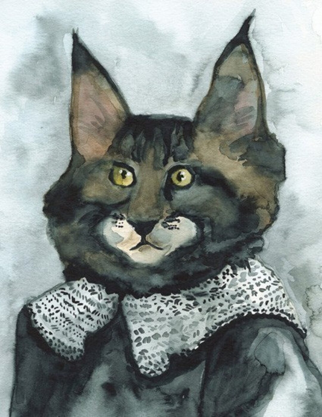Class Pictures Day - Cat Art - Etsy
