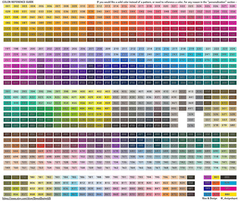 FULLY CUSTOM 4000 VARIANTS Free Pattern Catalog Foldable Rectangular ...