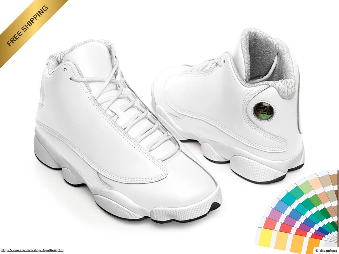 Custom Curved Basketball Shoes With Thick Soles | Lace-up Sneakers PU ...
