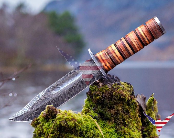 Scout Carry/cross Draw Sheath for 7 Ka-bar Marine Fighting Knife. Made ...