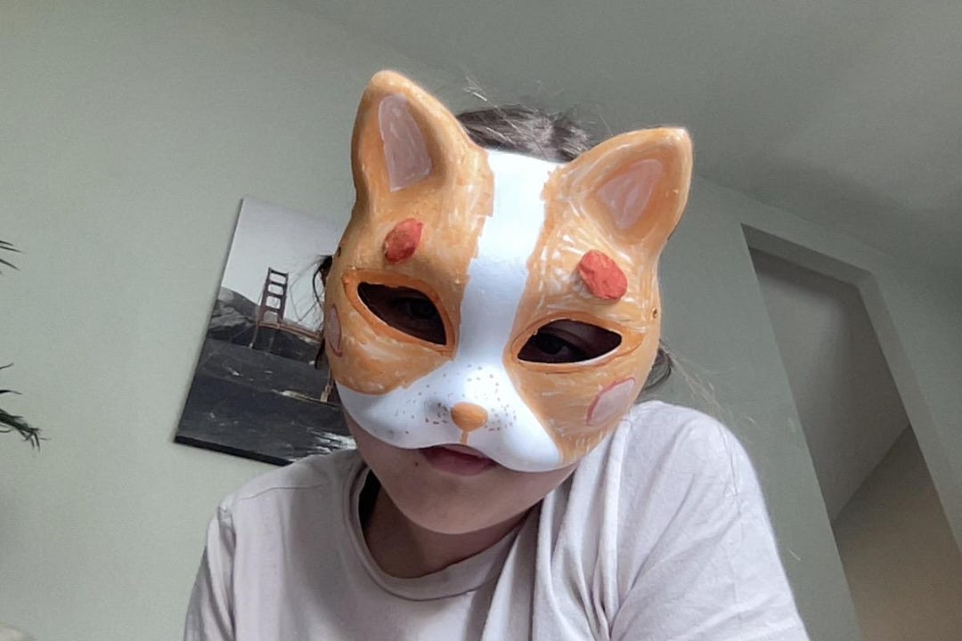 Therian Corgi Mask - Etsy