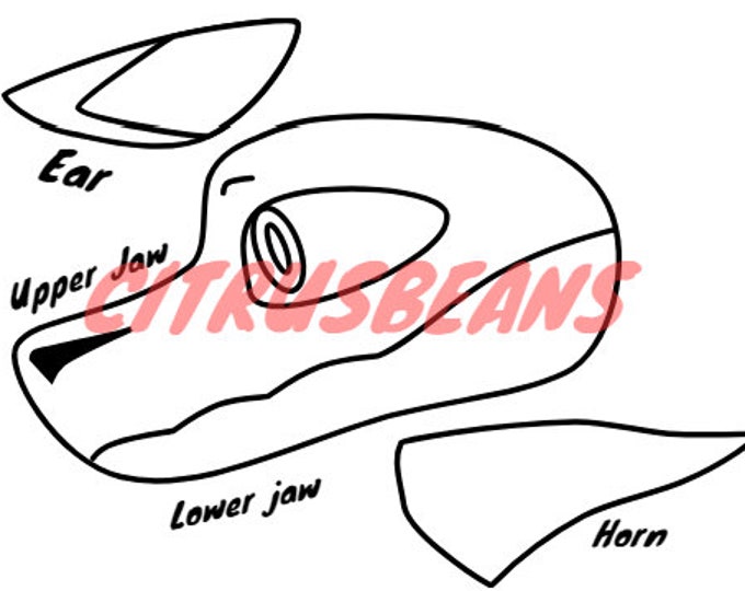 Digital Printable Paper Dragon Puppet DIY - Etsy Canada