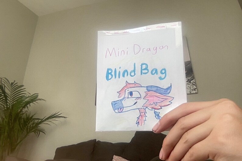 Mini Dragon Puppet Blind Bag - Etsy