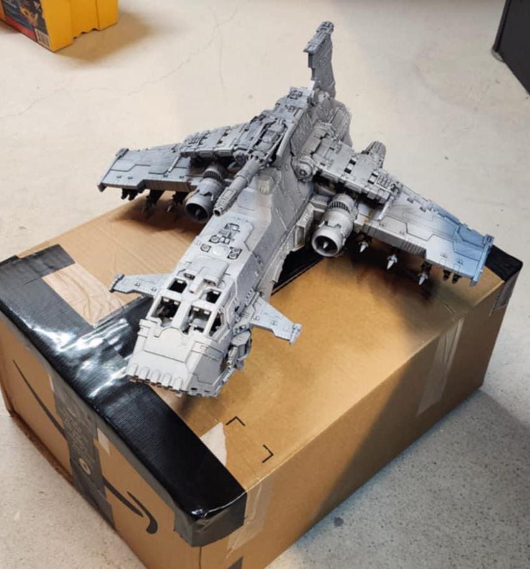 40k Scale Thunderhawk Gunship. - Etsy