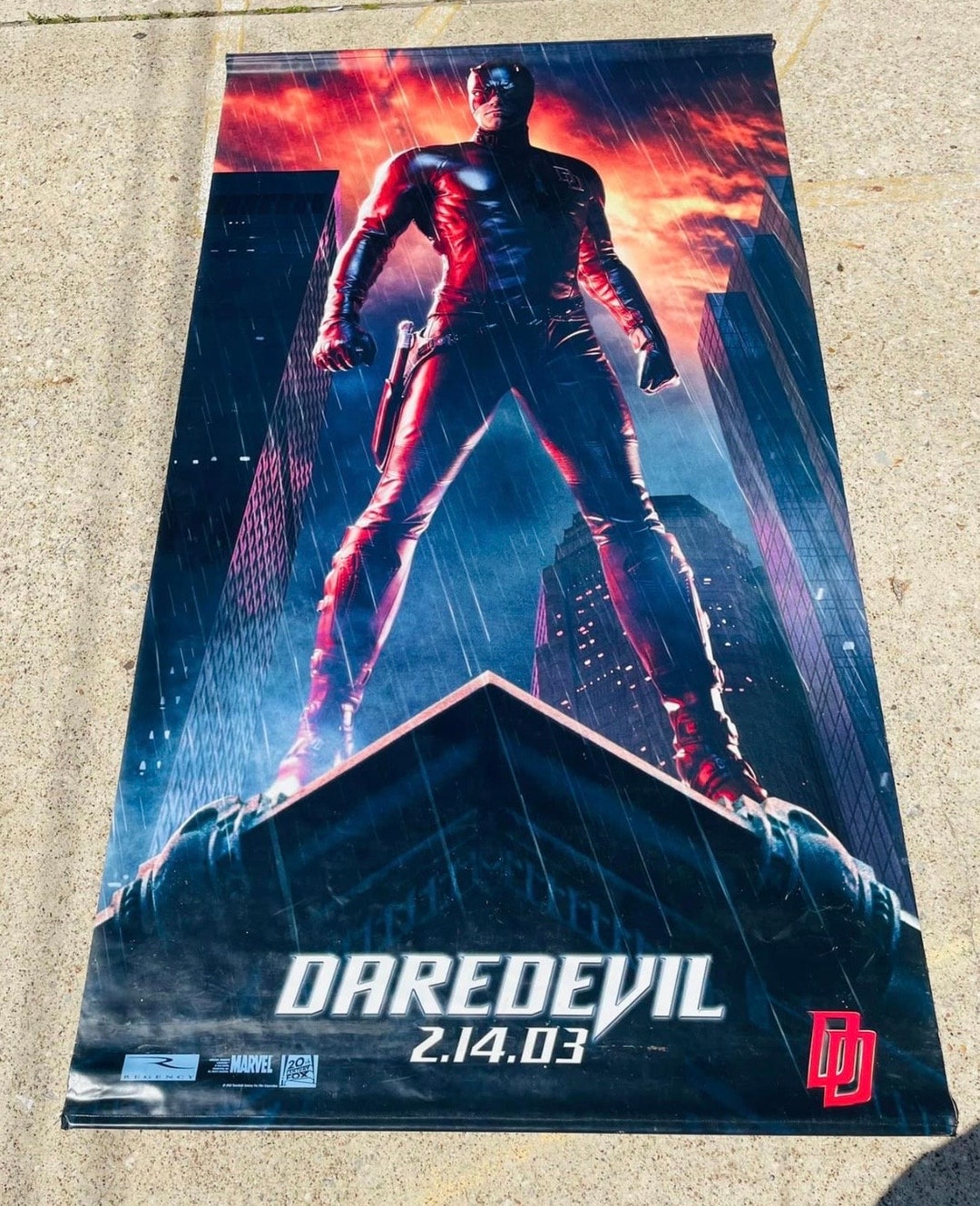Daredevil 8ft Vinyl Movie Poster - Etsy