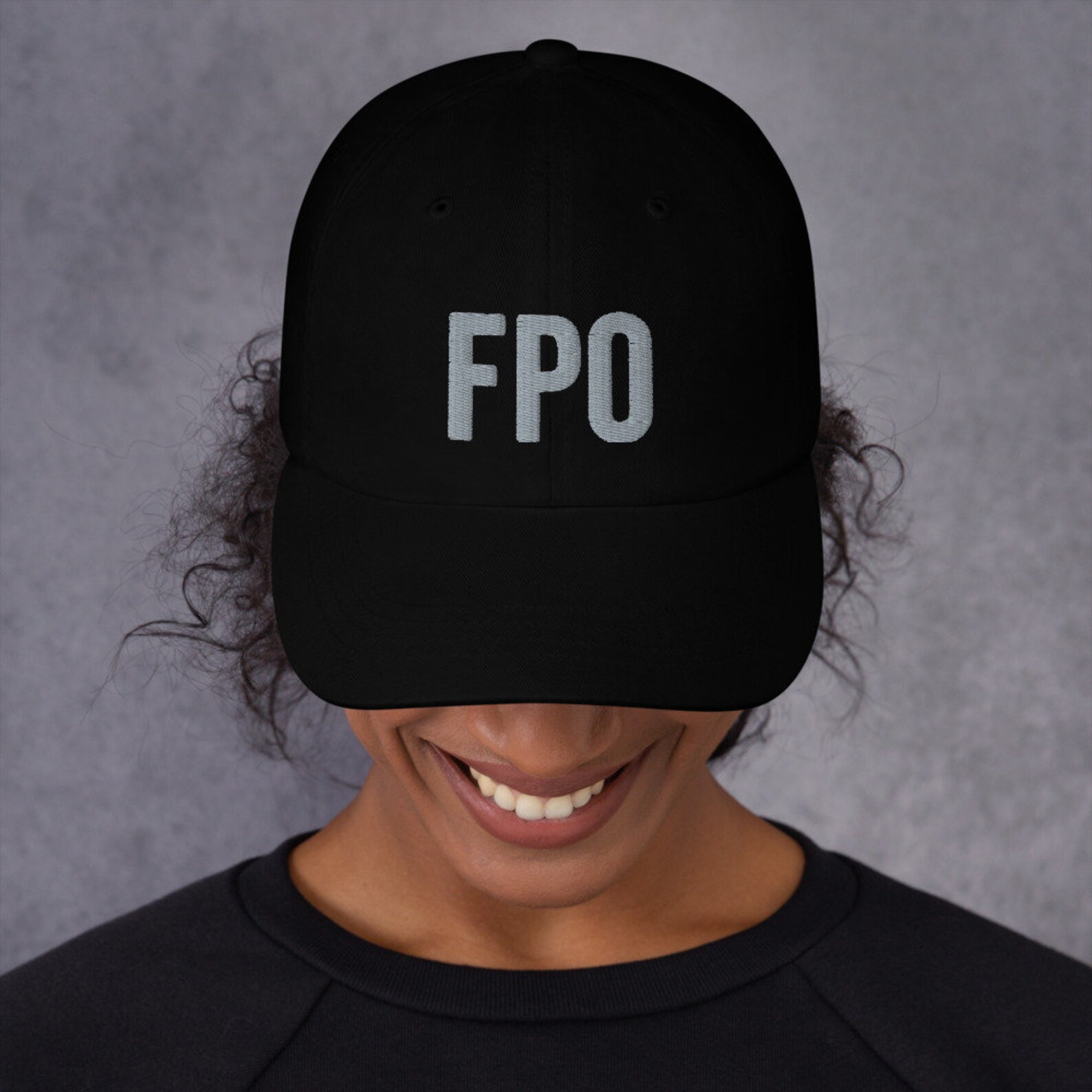 FPO (for Placement Only) Graphic Designer Cap | Artist | Creative | Bad ...
