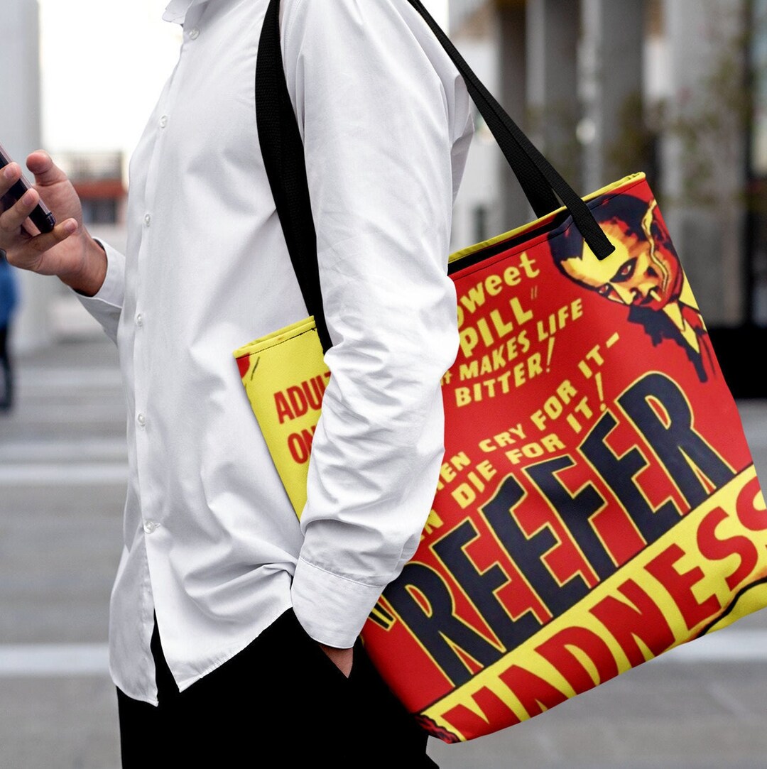 Reefer Madness Tote Bag Vintage Movie Poster Art Retro - Etsy