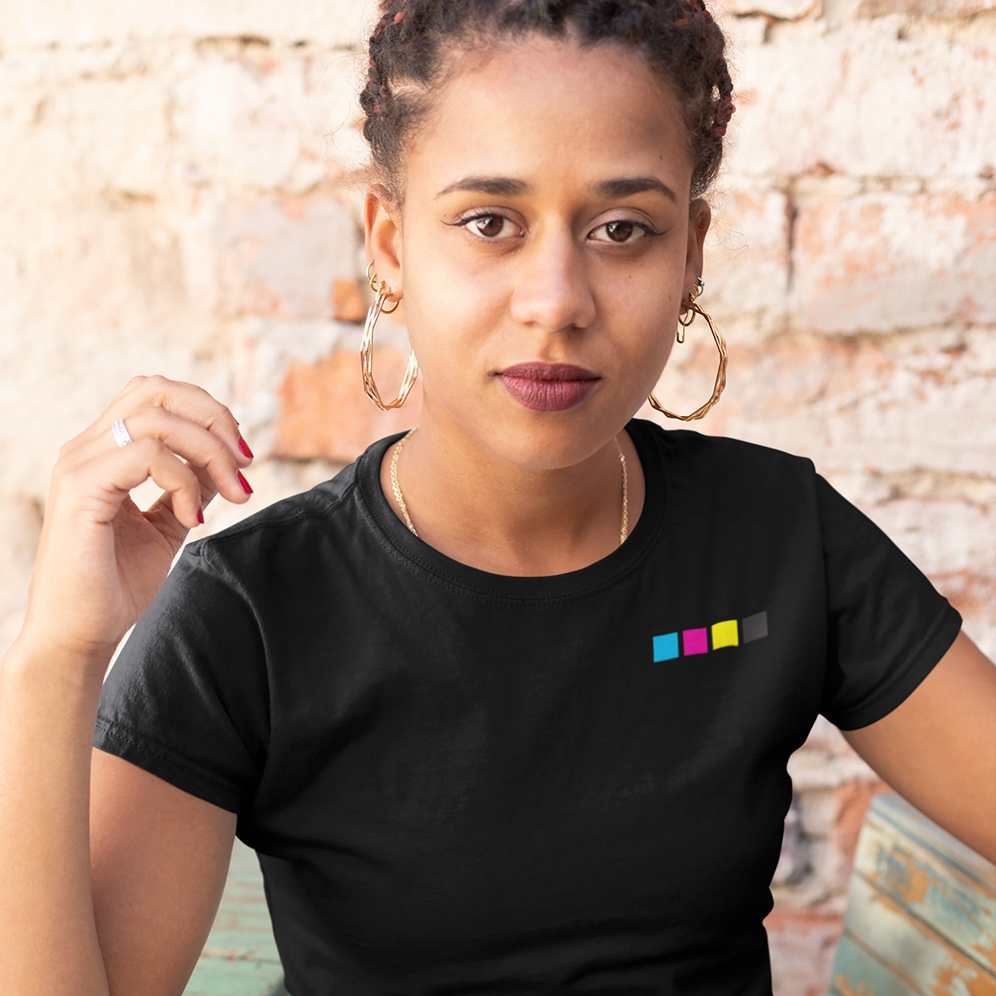Minimalist CMYK Graphic Designer T-shirt | Unisex - Etsy