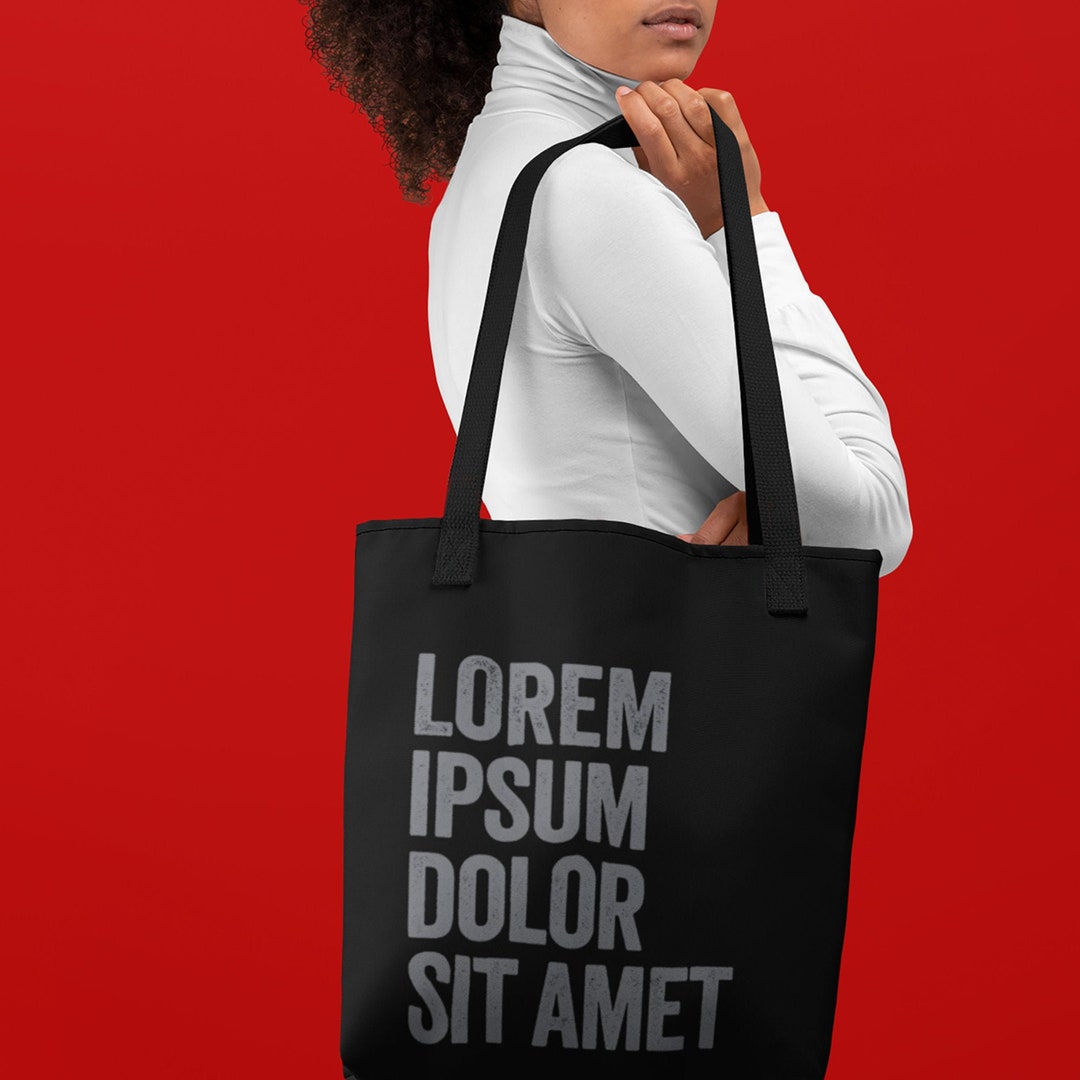 Lorem Ipsum Graphic Designer Tote Bag Artist Writer Creative Language ...