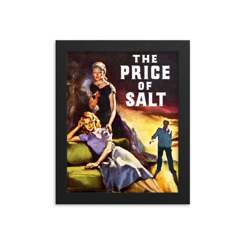The Price Of Salt Vintage Lesbian Pulp Fiction Cover Art Etsy
