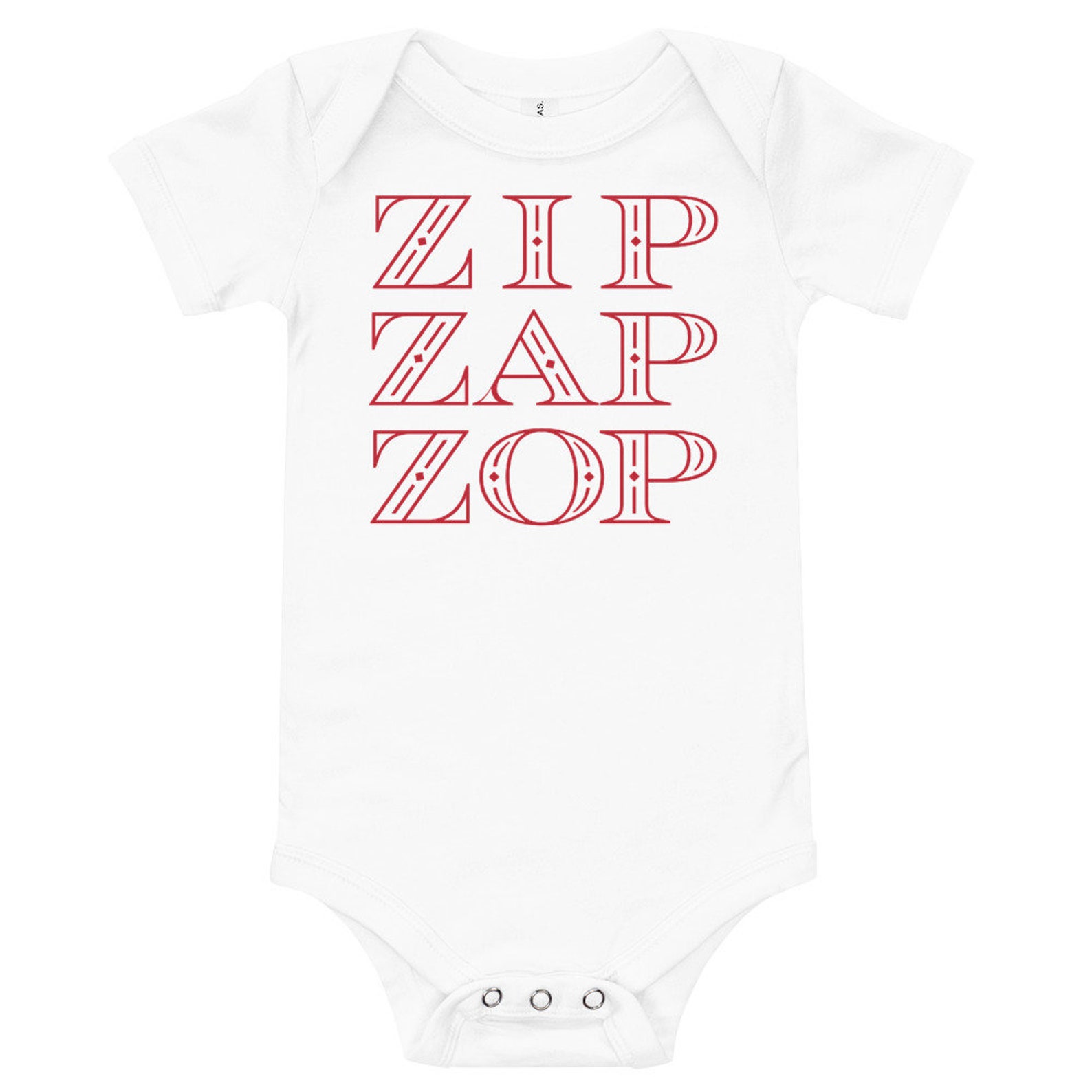 Zip Zap Zop Improv Kids Baby Bodysuit Theater Game - Etsy Denmark