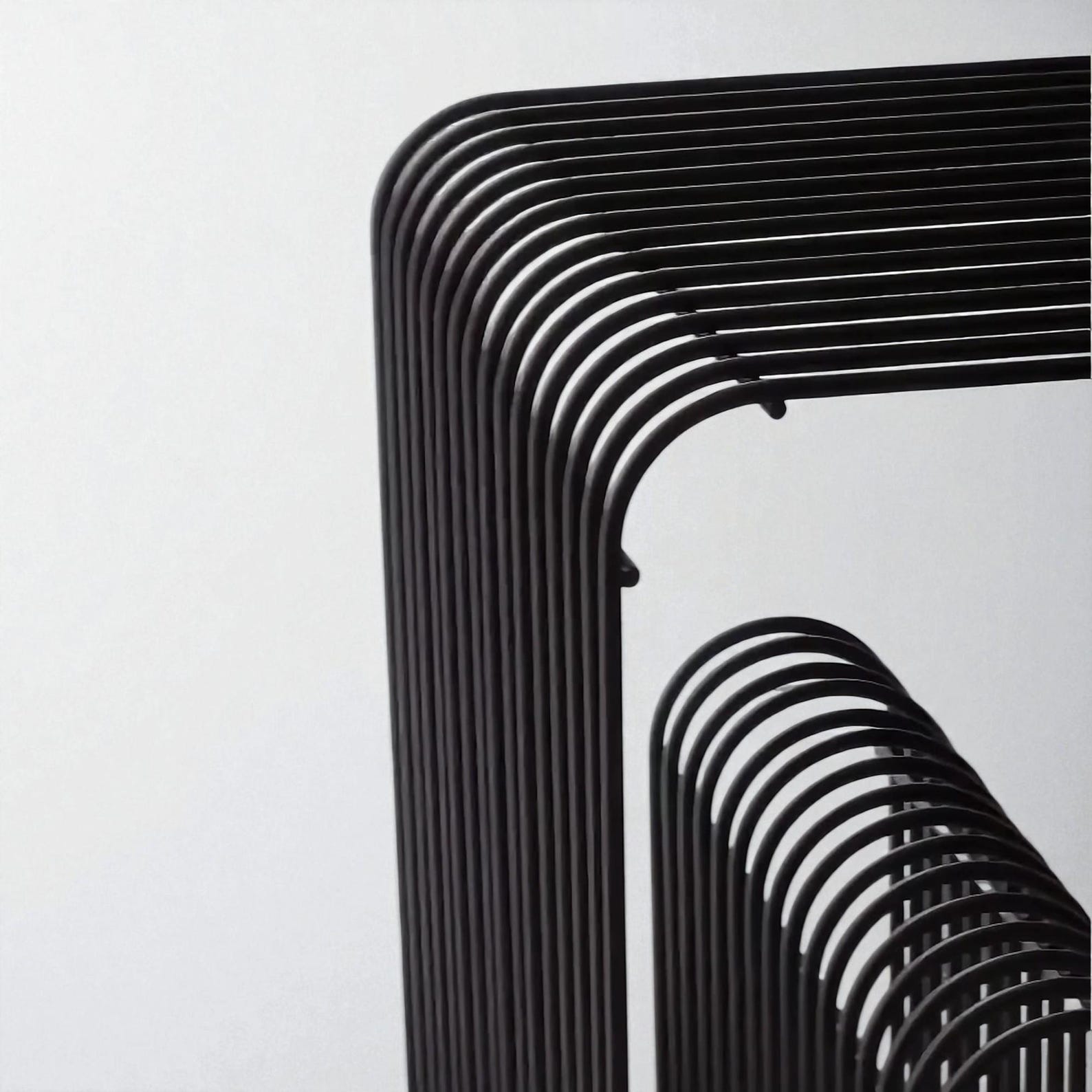 Black Wire Side Table - Modern Side Table , Side Table With Shelf ...