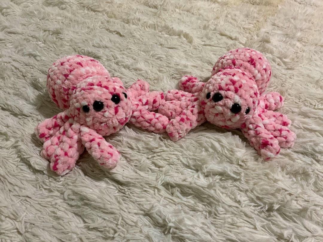 Crocheted Love Spider Plush - Amigurumi Spider - Etsy