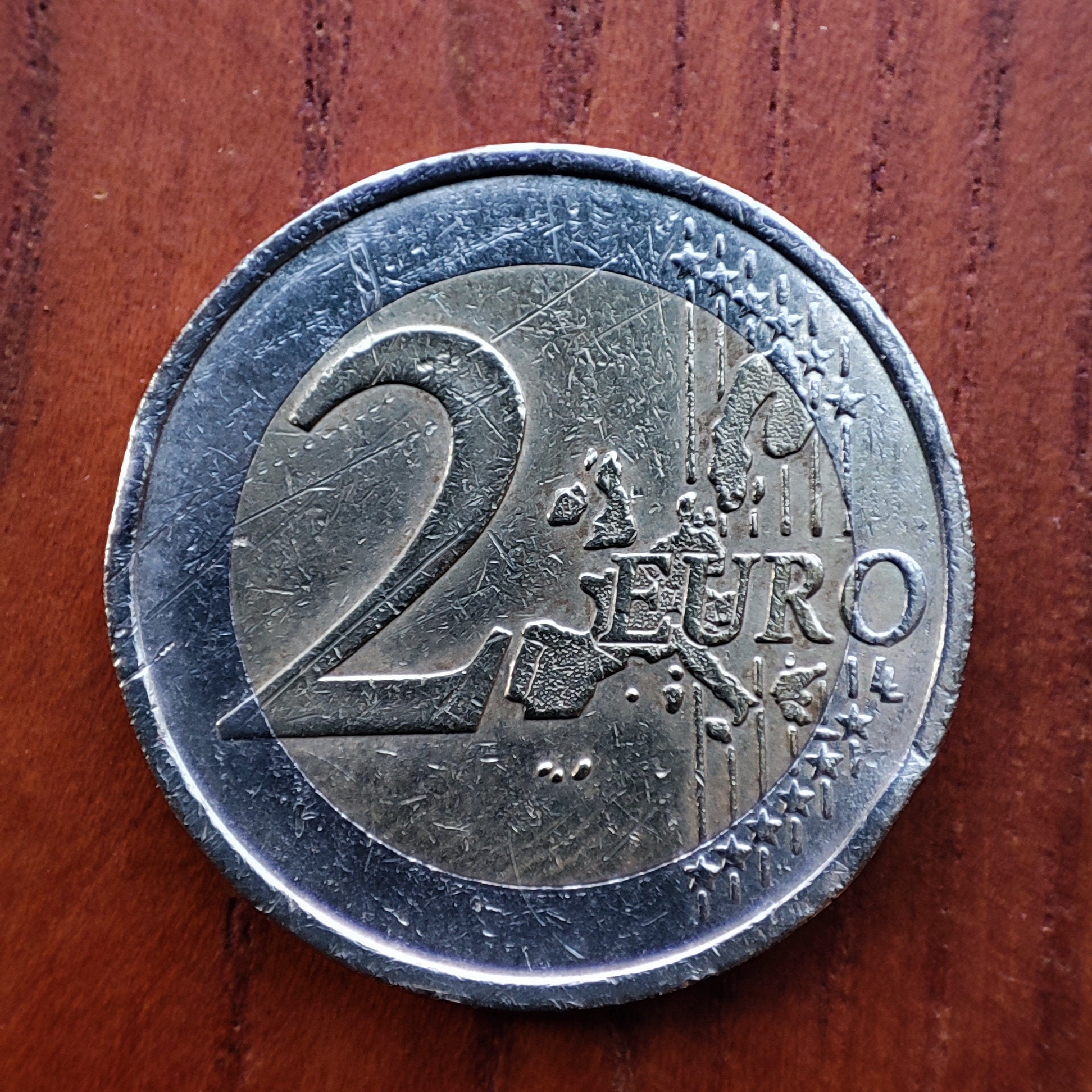 2 Euro 2001 RF Rare Misprint - Etsy