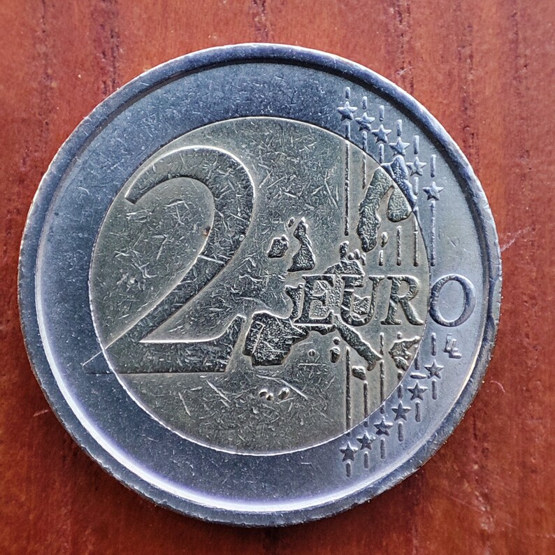 Rare 2 Euro Coin 2002 IR Italy - Etsy