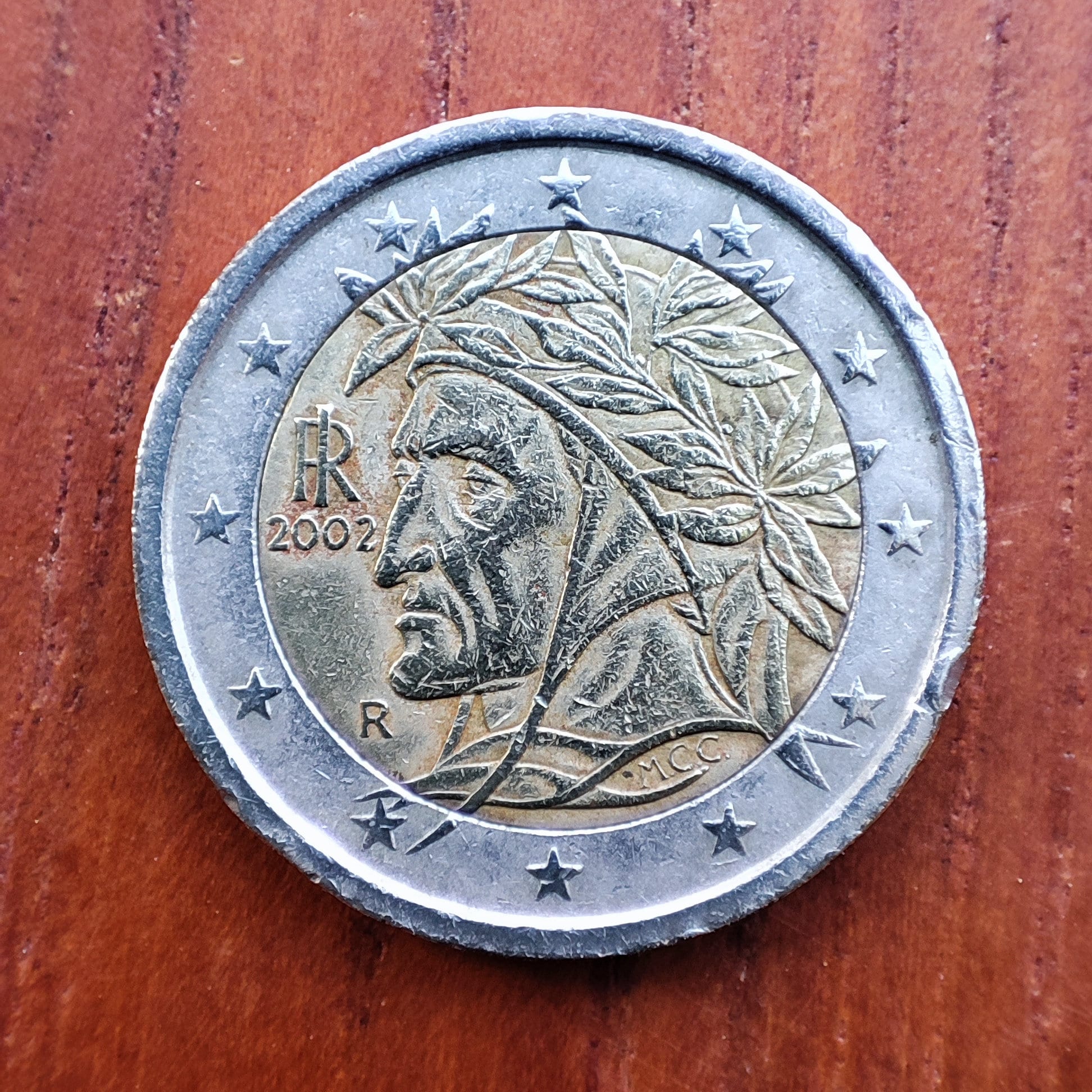 Rare 2 Euro Coin 2002 IR Italy - Etsy