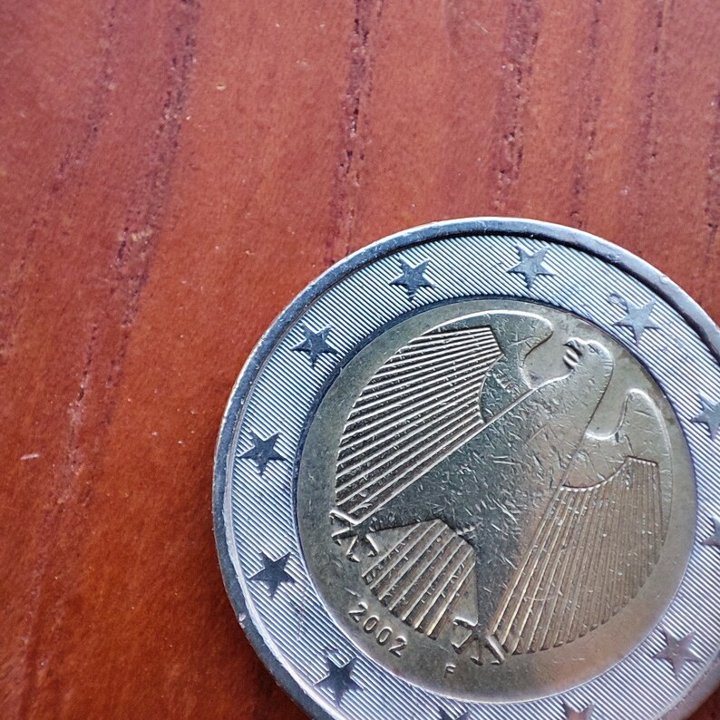 Very Rare 2 Euro Coin 2002 Germany - Etsy
